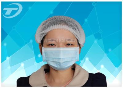 China Customized Disposable 3 Ply Non-Woven Face Mask Tie On 17.5x9cm Anti Pollution for sale