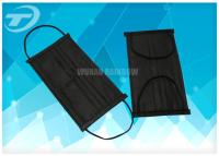 China Black Disposable Face Mask Earloop With Activated Carbon 4ply for sale