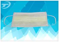 China Hospital Nonwoven Fabric Disposable Face Mask Different Colours for sale