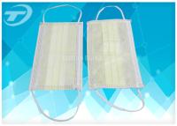 China Breathable Non-Woven Disposable Earloop Face Mask 3ply 17.5x9.5cm Filtration ≥95% for sale
