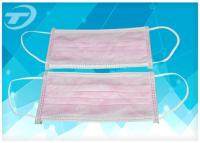 China OEM Nonwoven 3 Ply Surgical Face Mask With Earloop Or Tie-On for sale