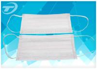 China Disposable 3 Ply Non Woven Surgical Face Mask with Earloop 9.5x17.5cm CE ISO13485 for sale