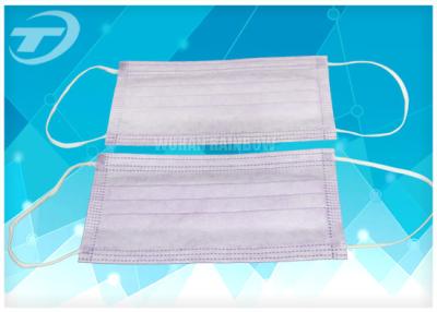 China Hospital Nonwoven Fabric Disposable Face Mask Different Colours for sale