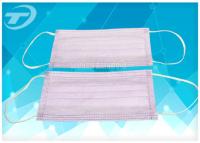 China Disposable 3 Ply Non Woven Surgical Face Mask with Earloop 9.5x17.5cm CE ISO13485 for sale