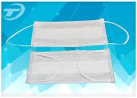 China Disposable 3 Ply Nonwoven Face Mask 17.5 x 9.5cm with Earloop High Filtration for sale