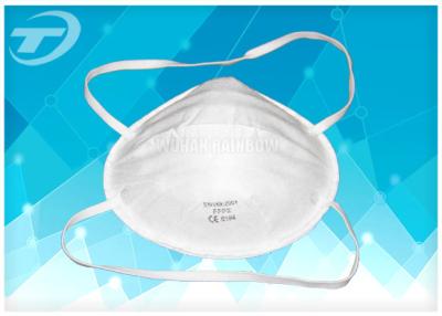 China Disposable FFP2 Hypoallergenic Face Mask Respirator 94% Filtration CE EN149 for sale