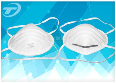 China Disposable FFP2 Face Mask 3 Ply Without Valve Single Headband 94% Filtration CE EN149 for sale