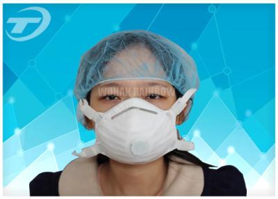 China Disposable FFP3 Respirator with Valve 3 Ply Non Woven EN149 Certified 99% Filtration for sale