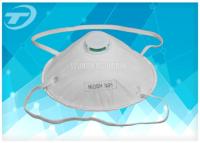 China SPP Fabric N95 Disposable Face Mask 3 Ply Hypoallergenic With Valve NIOSH 95 Certified for sale