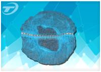 China Disposable Non Woven Scrub Hat 21 Inch Elastic Edge Medical Cap Prevent Hair Falling for sale