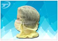 China Disposable Nonwoven Astronaut Hat with 3ply Earloop Face Mask Free Size CE ISO for sale
