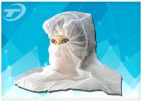 China Disposable Balaclava Hood Non Woven Fabric Dustproof Breathable 18gsm 30gsm CE ISO for sale
