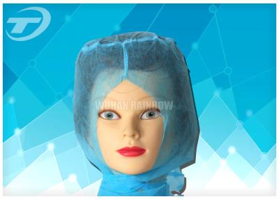 China Disposable Surgical Hood PP Nonwoven 25-50gsm Free Size CE ISO for sale