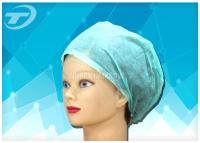 China Disposable Surgical Cap Polypropylene Spunbond 25gsm Sweat Absorbent Elastic Back Free Size for sale