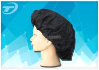 China Disposable Nonwoven Bouffant Cap 18-24 Inch Lightweight Polypropylene Medical Surgical Cap for sale