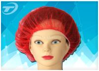 China Disposable Nonwoven Bouffant Cap SPP Fabric 10gsm to 30gsm Elastic Edge for Cleanroom Food Processing for sale