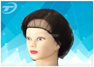 China Super Soft Disposable Scrub Hats 18-24 Inch Breathable Surgical Bouffant Caps CE ISO for sale