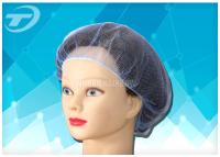 China Disposable Mesh Nylon Hairnet Single Use Surgical Caps CE ISO 20-24 Inch for sale