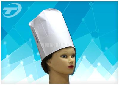 China Disposable Surgical Caps Total Hair Cover Single Enclosed Elastic Edge 18-24 Inch SPP Nonwoven for sale