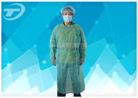 China SMS Disposable Isolation Gowns with Knitted Wrists For Operation Room for sale
