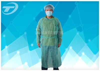 China SMS Disposable Isolation Gowns with Knitted Wrists For Operation Room for sale