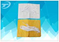 China HDPE Plastic Coated Aprons White Color 80 X 140 Cm for existing sample for sale