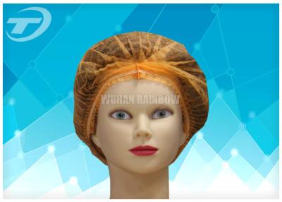 China CE Certified Disposable Surgical Cap 21 Inch Non Woven Bouffant Cap for Medical Use for sale
