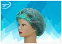 China Disposable PP Nonwoven Bouffant Cap 19 21 24 Inch for Hospital Nursing Food Processing for sale