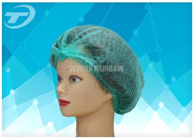 China Disposable PP Nonwoven Bouffant Cap 19 21 24 Inch for Hospital Nursing Food Processing for sale