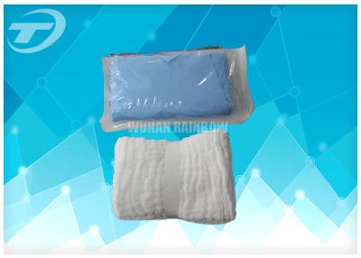 China 100% cotton Gauze Lap Laparotomy Pad Sponge with X-ray detectable blue loop for sale