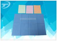 China Disposable Dental Bib 3ply Wood Pulp Paper and PE Film 33x45cm CE Certified for sale