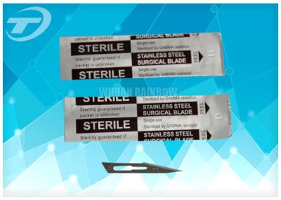 China Disposable Stainless Steel Surgical Blade Gamma Sterilized Size 10-36 CE ISO for sale