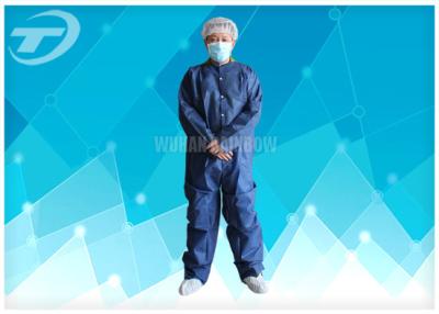 China PE Coated White Disposable Coverall Suit S to 5XL Protective Suit for Men for sale