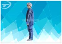 China Microporous Disposable Coverall 20-70gsm Non Woven Protective Suit S-5XL for sale