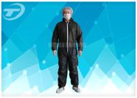 China Disposable Anti-Acid Coverall Suit Microporous Film Laminated Fabric S-5XL for sale