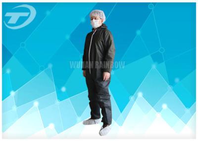 China Disposable Anti-Acid Coverall Suit Microporous Film Laminated Fabric S-5XL for sale