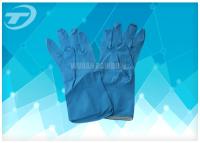 China Dip Flock Lined Latex Household Gloves Waterproof Anti Oil Alkali Size S M L XL for sale