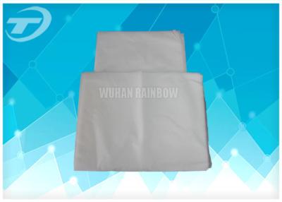 China Non Woven Fabric Disposable Bed Sheet 80x180cm Soft Breathable CE ISO Certified for sale
