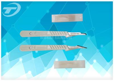 China Sterilized Disposable Scalpel Carbon Steel Blade Gamma Radiation Size 10 11 12 13 14 15 for sale