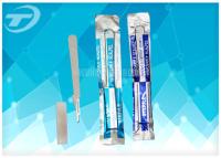 China Stainless Steel Safety Surgical Scalpel Blades With Plastic Handle for sale