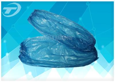 China PE Disposable Arm Sleeves Medical Machine Made Clear Protective Sleeves for sale