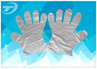 China PE Medical Disposable Gloves Smooth Or Textured Surface , Transparent for sale