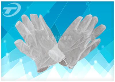China Disposable Vinyl Exam Gloves Powder Free Industrial Medical Grade CE ISO Certified 240mm Length for sale