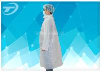 China Waterproof  Disposable Visitor Coats PE With Different Size , Medical Protective Clothing for sale