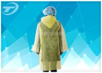 China PE  Visitor Disposable Medical Garments With Polyethylene Fabric CE Certificated for sale