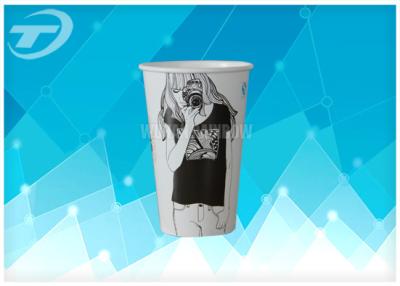 China Offset Printing Paper Ice Cream Cups 100ml  , 170ml  , 200ml Takeaway Coffeae Cups for sale