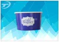 China Offset Printing Paper Ice Cream Cups 100ml  , 170ml  , 200ml Takeaway Coffeae Cups for sale