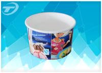 China Offset Printing Paper Ice Cream Cups 100ml  , 170ml  , 200ml Takeaway Coffeae Cups for sale