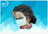 China Disposable  face mask 3 ply earloop with protective eye cover for sale