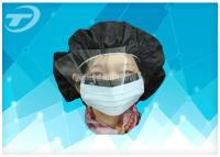 China Disposable 3 Ply Surgical Face Mask 17.5x9.5cm Blue White Side with Different Color Options for sale